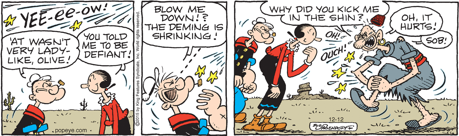 Popeye Comic Strip 2015-12-12 | Comics Kingdom