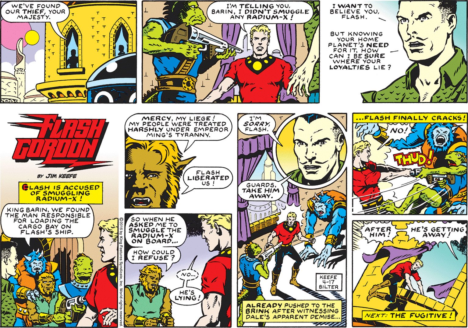 Flash Gordon Comic Strip 2016-04-17 | Comics Kingdom