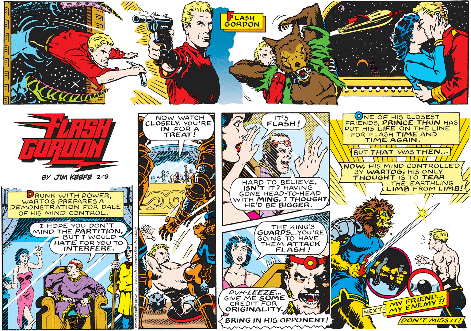 Flash Gordon Comic Strip 2017-02-19 | Comics Kingdom
