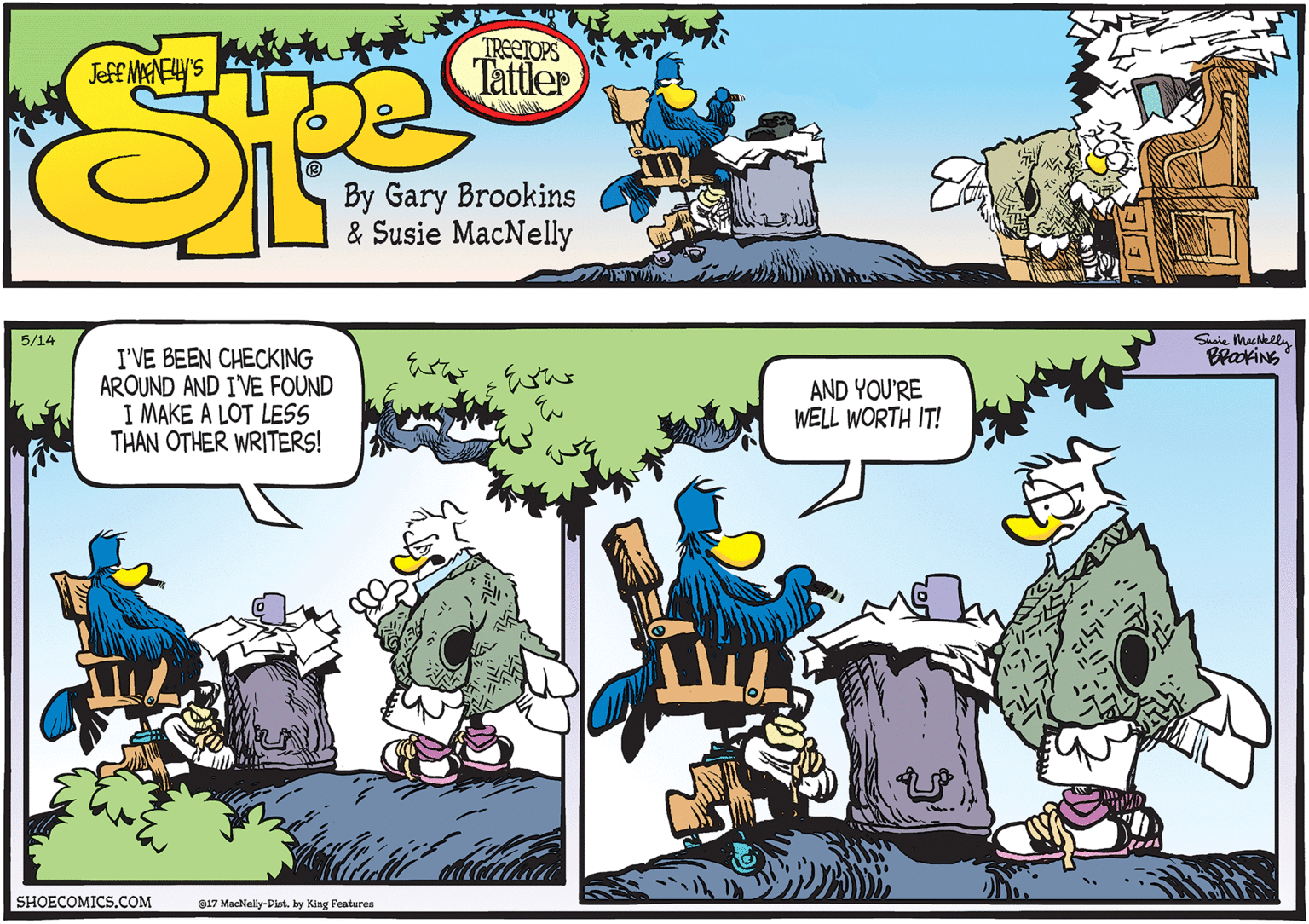 Shoe Comic Strip 2017-05-14 | Comics Kingdom