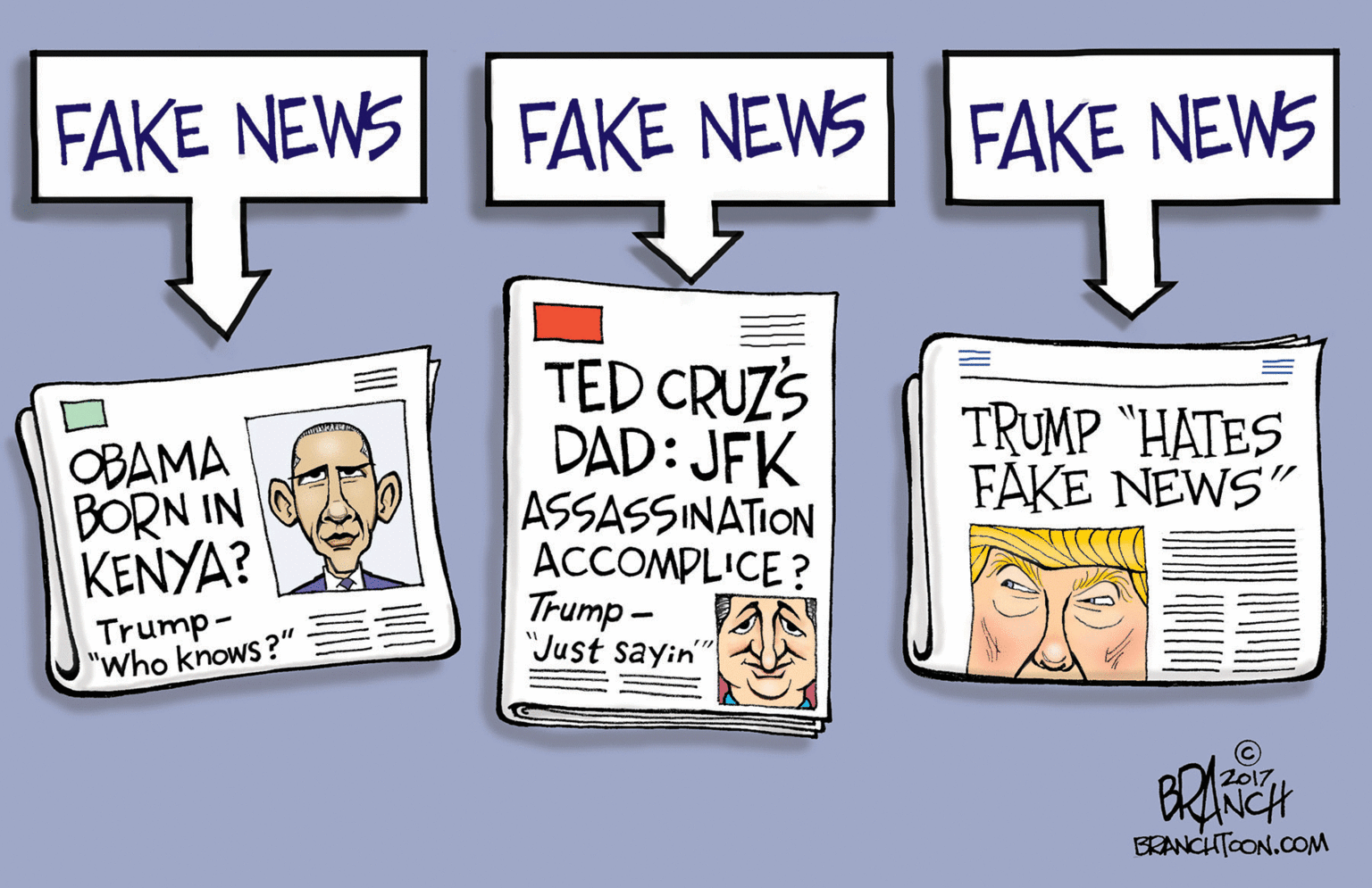 John Branch Comic Strip 2017-06-02 | Comics Kingdom