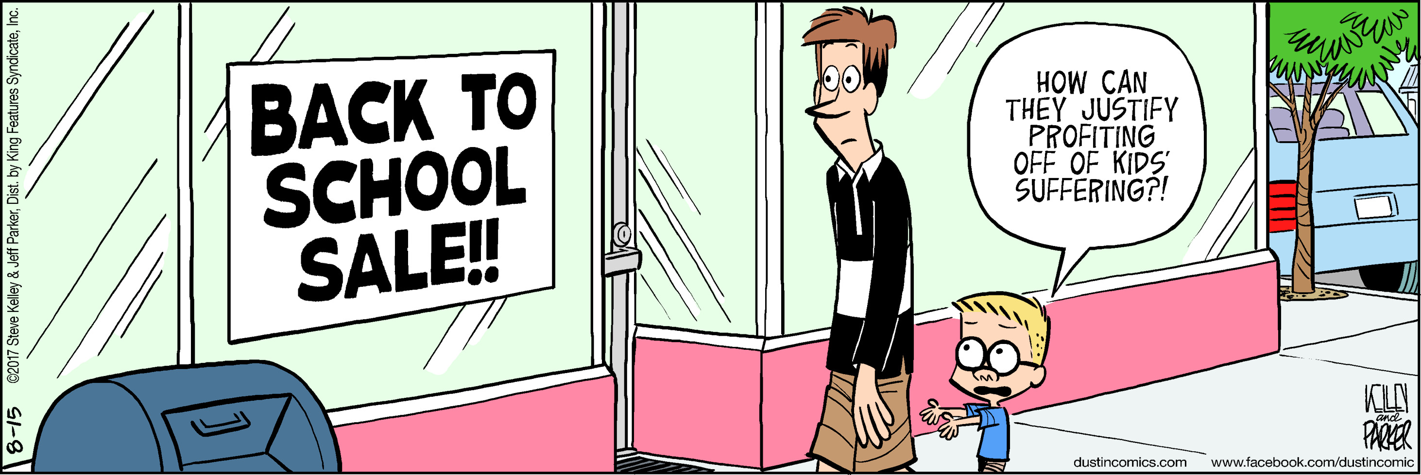 Dustin Comic Strip 2017-08-15 | Comics Kingdom