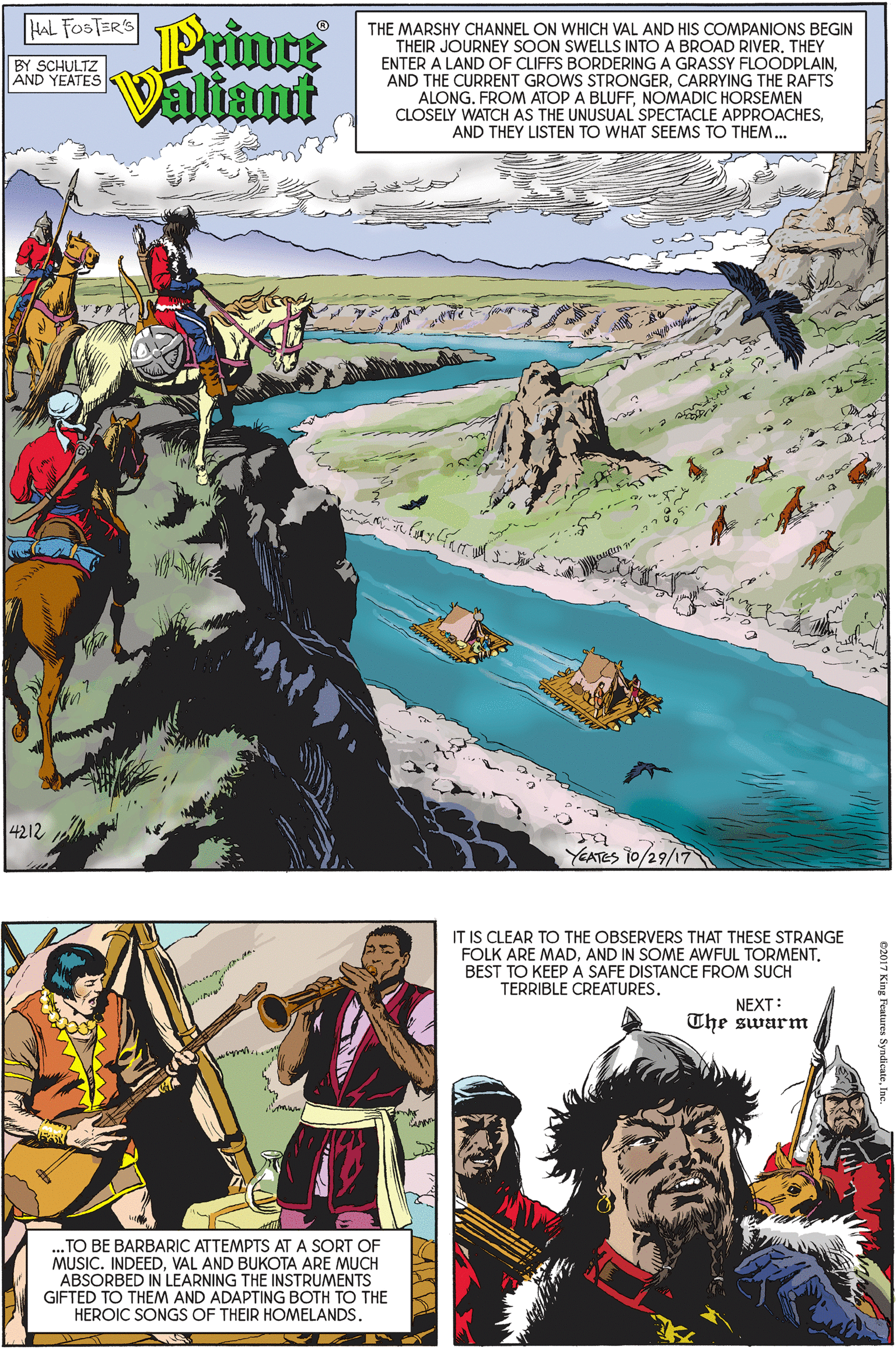 Prince Valiant Comic Strip 2017-10-29 | Comics Kingdom