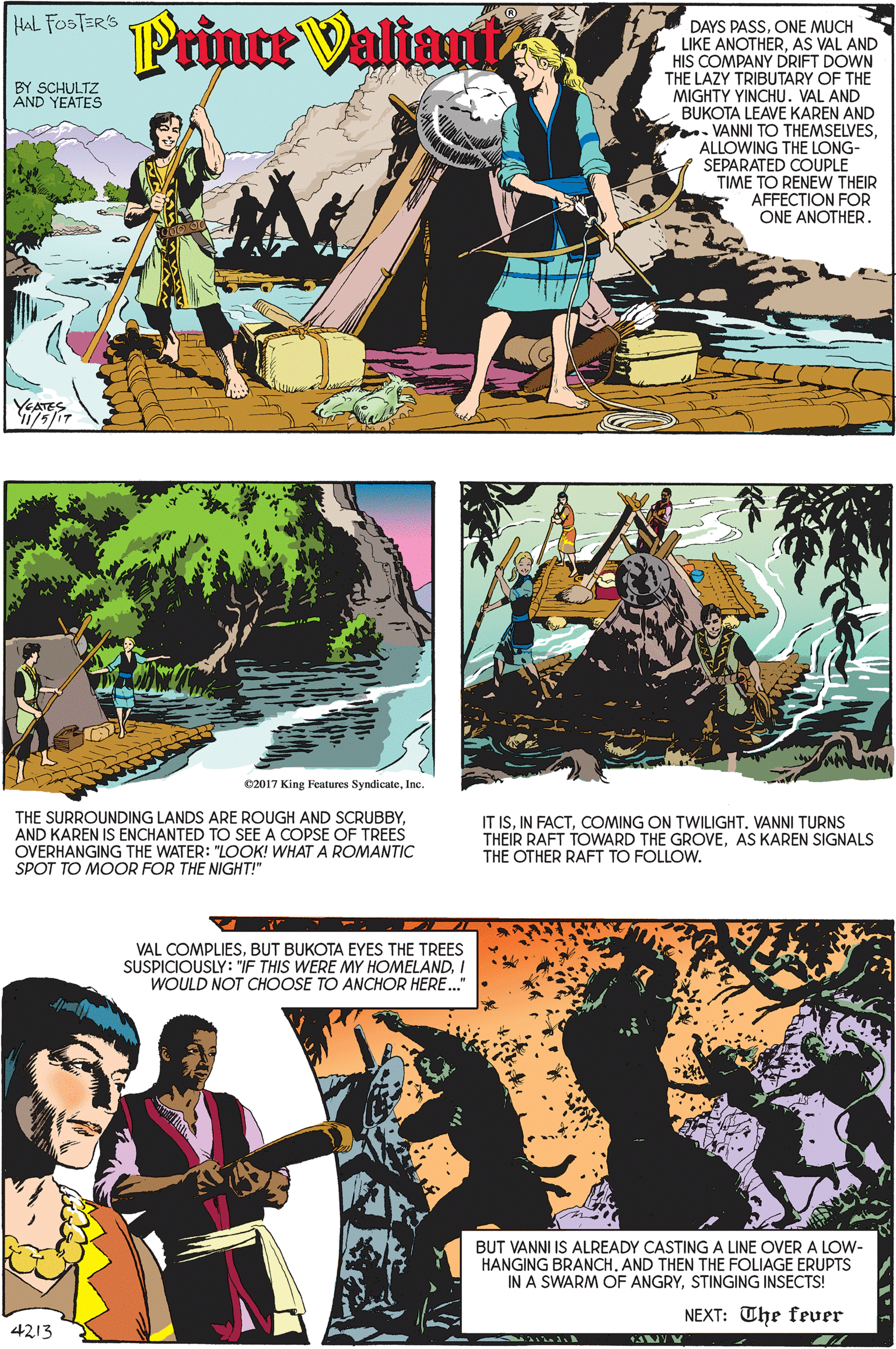 Prince Valiant Comic Strip 2017-11-05 | Comics Kingdom
