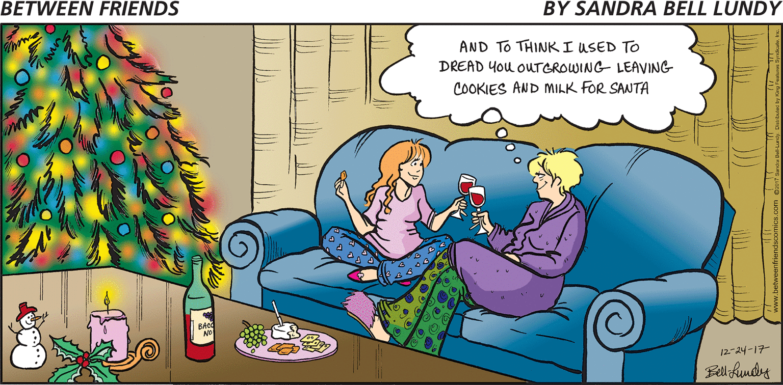 Between Friends Comic Strip 2017-12-24 | Comics Kingdom