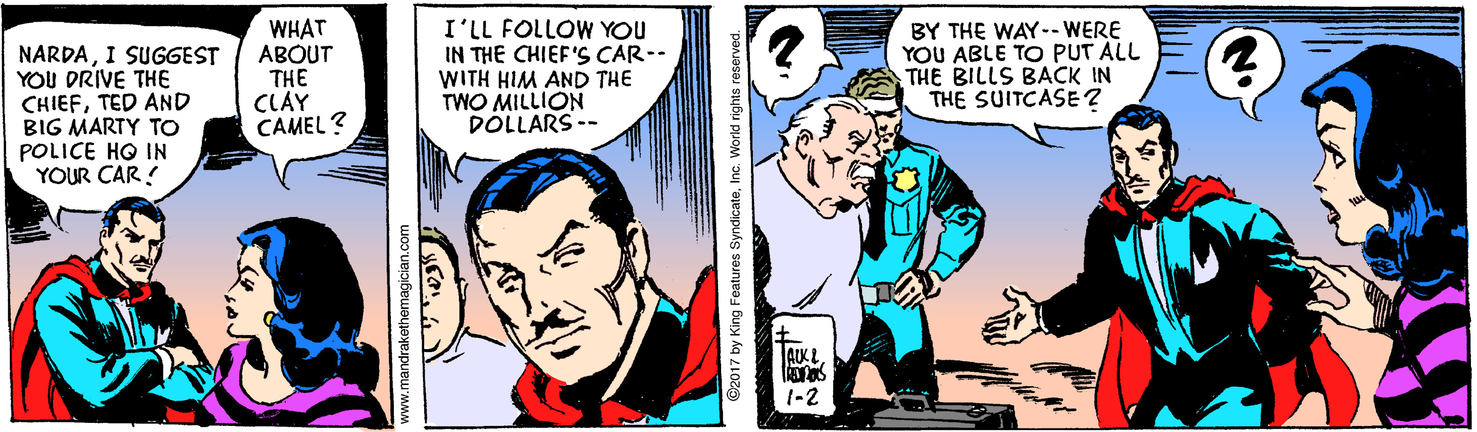 Mandrake The Magician Comic Strip 2018-01-02 | Comics Kingdom