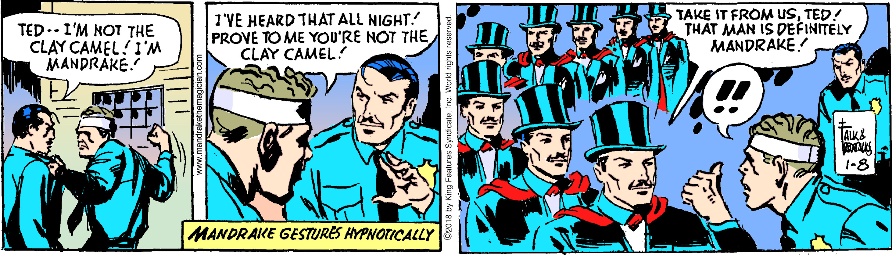 Mandrake The Magician Comic Strip 2018-01-08 | Comics Kingdom
