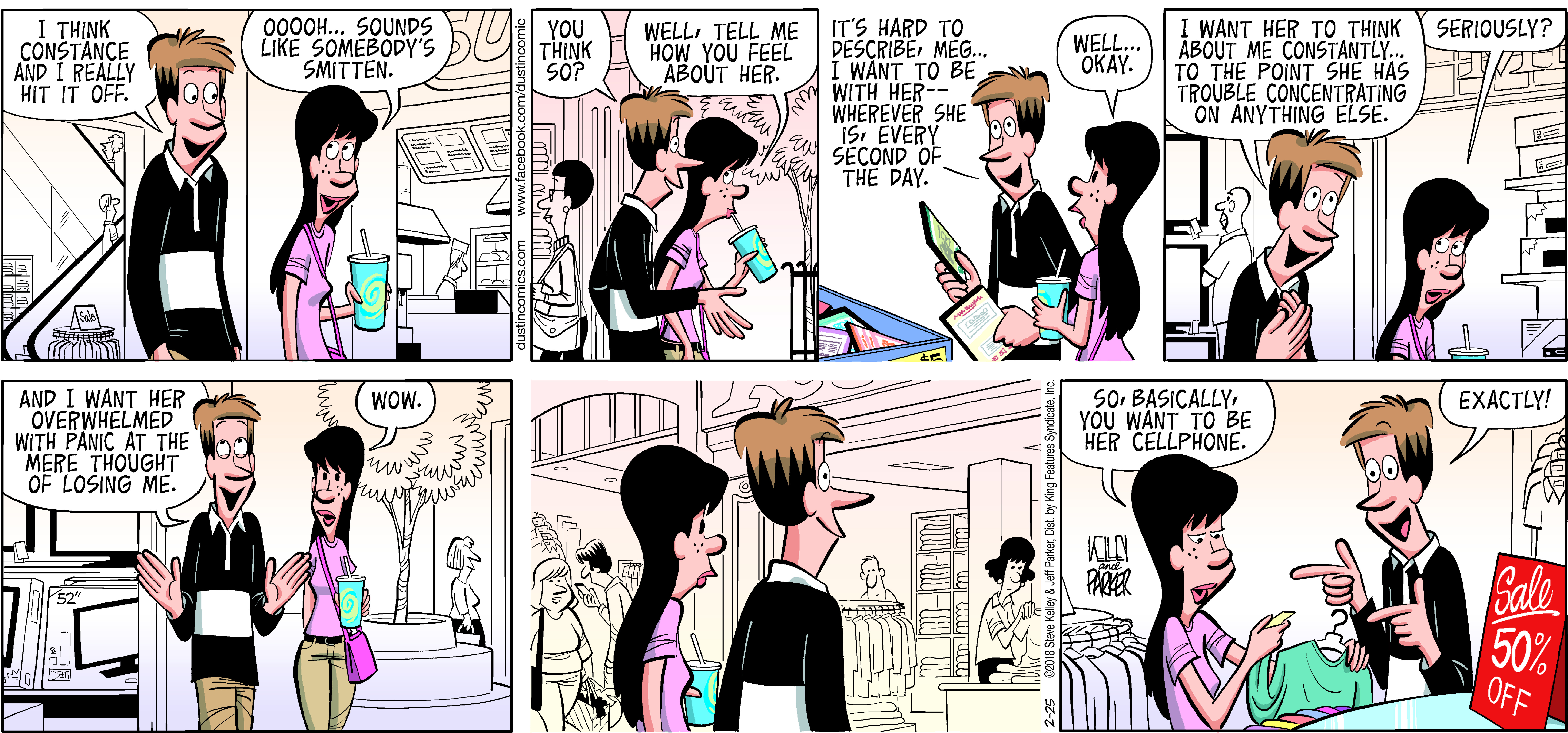Dustin Comic Strip 2018-02-25 | Comics Kingdom