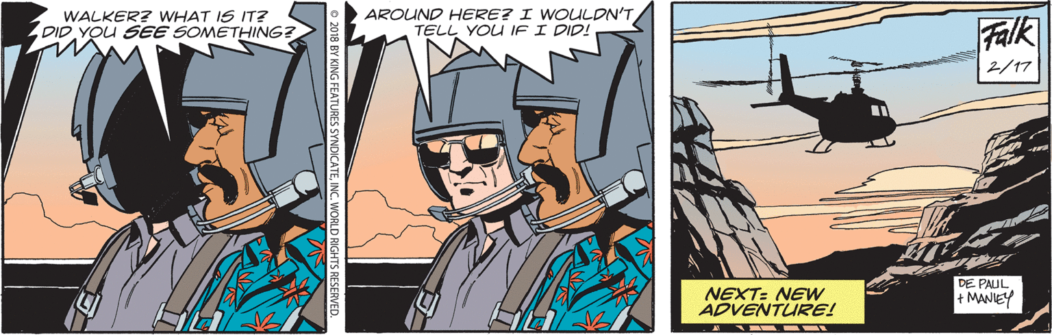 The Phantom Comic Strip 2018-02-17 | Comics Kingdom