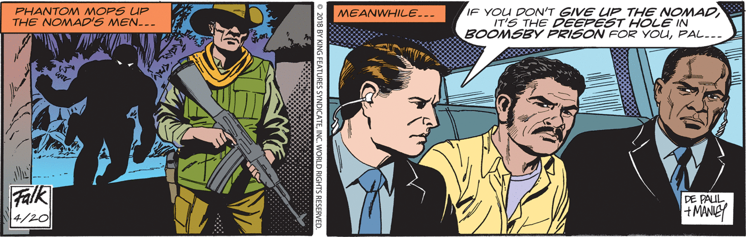The Phantom Comic Strip 2018-04-20 | Comics Kingdom