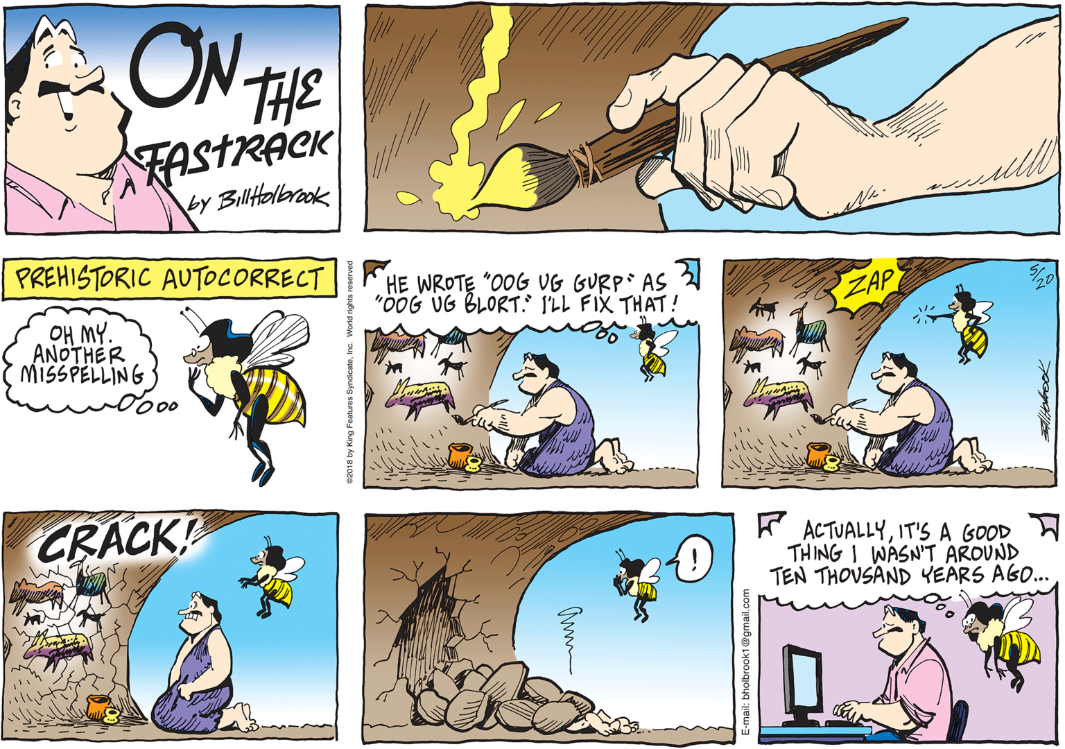 On The Fastrack Comic Strip 2018-05-20 | Comics Kingdom