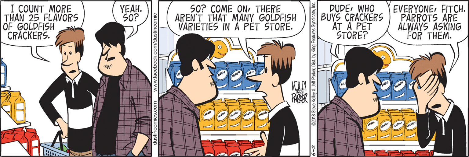 Dustin Comic Strip 2018-06-02 | Comics Kingdom
