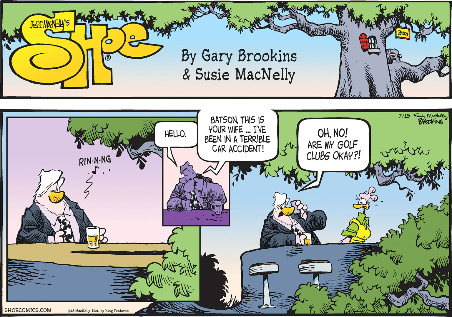 Shoe Comic Strip 2018-07-15 | Comics Kingdom