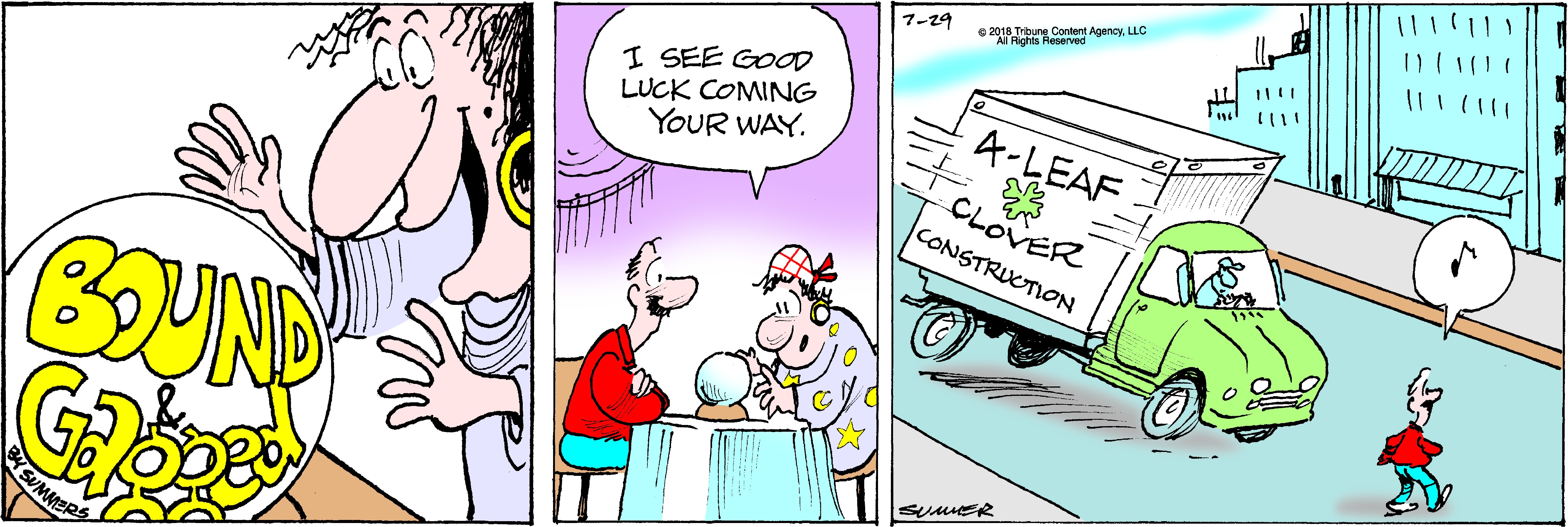 Bound & Gagged Comic Strip 2018-07-29 | Comics Kingdom