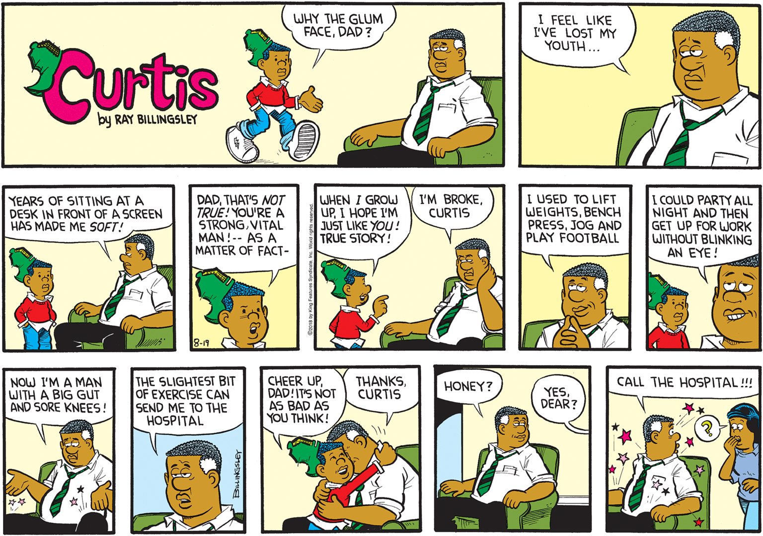 Curtis Comic Strip 2018-08-19 | Comics Kingdom