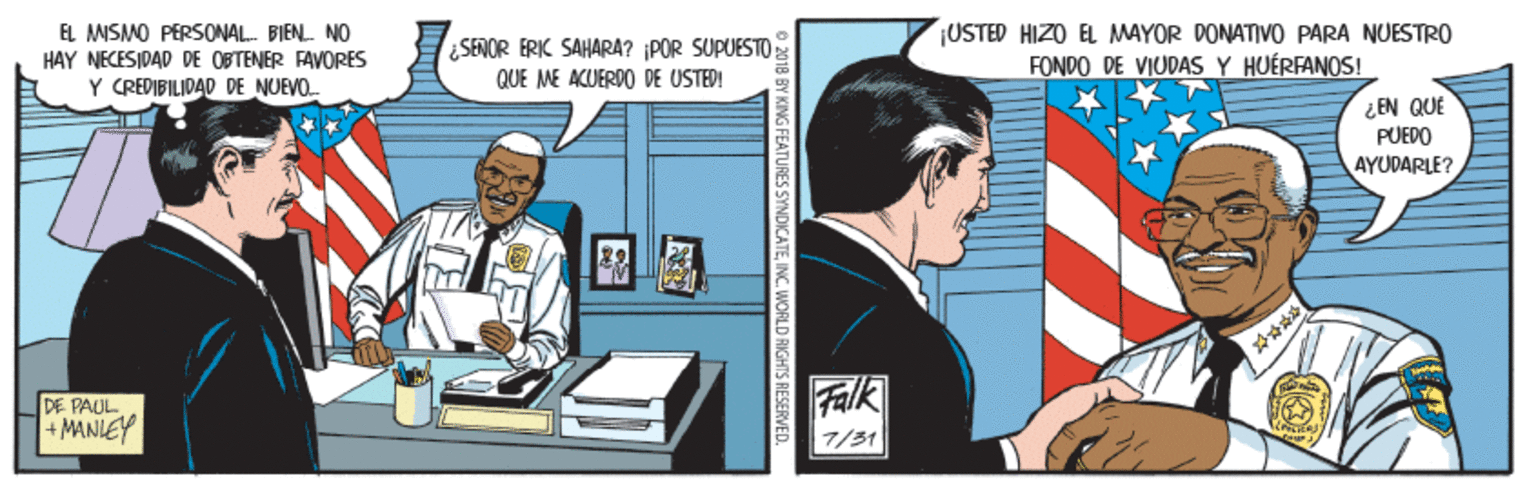 The Phantom Comic Strip 2018-08-21 | Comics Kingdom