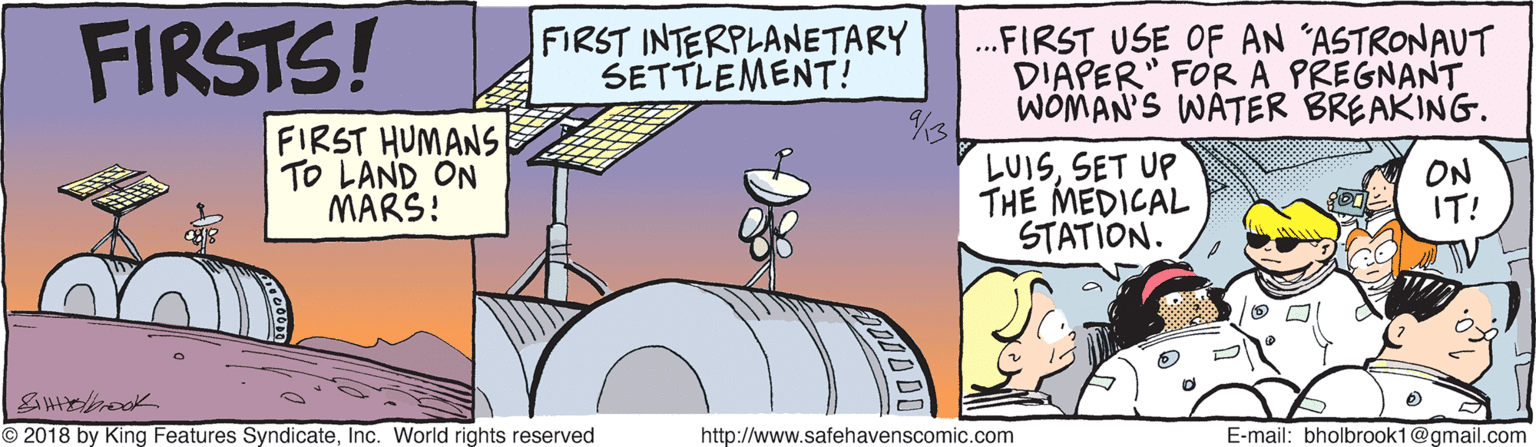 Safe Havens Comic Strip 2018-09-13 | Comics Kingdom