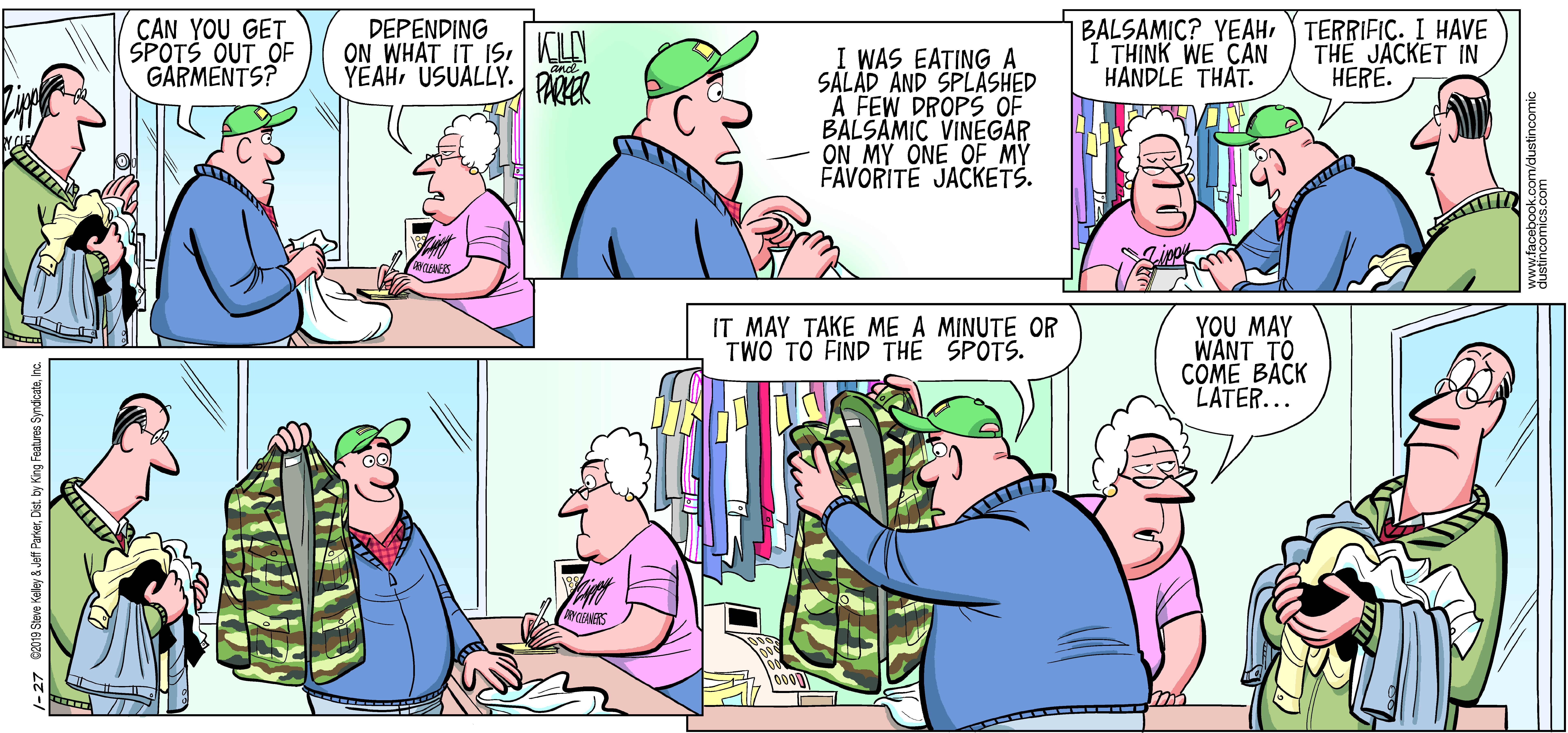 Dustin Comic Strip 2019-01-27 | Comics Kingdom