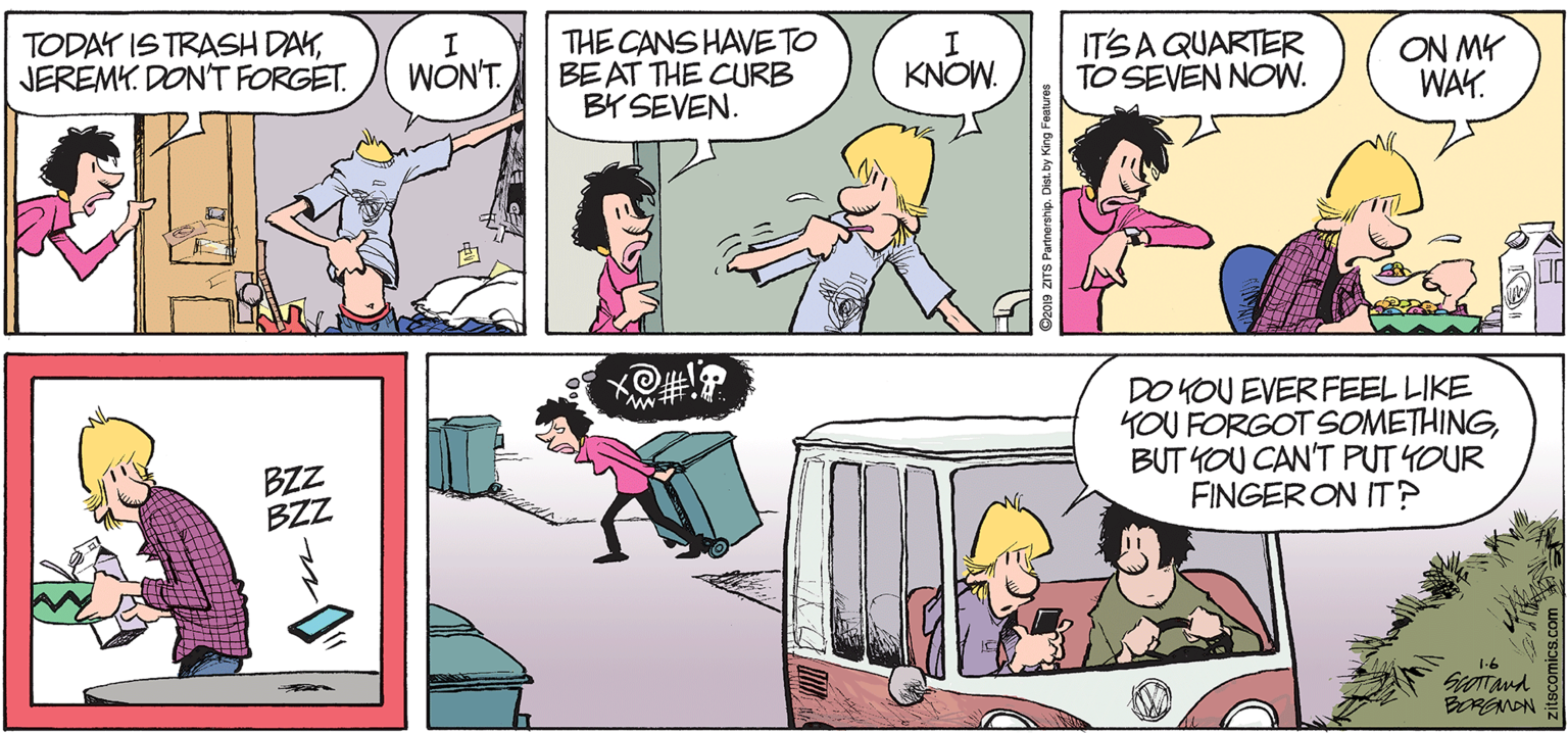 Zits Comic Strip 2019-01-06 | Comics Kingdom