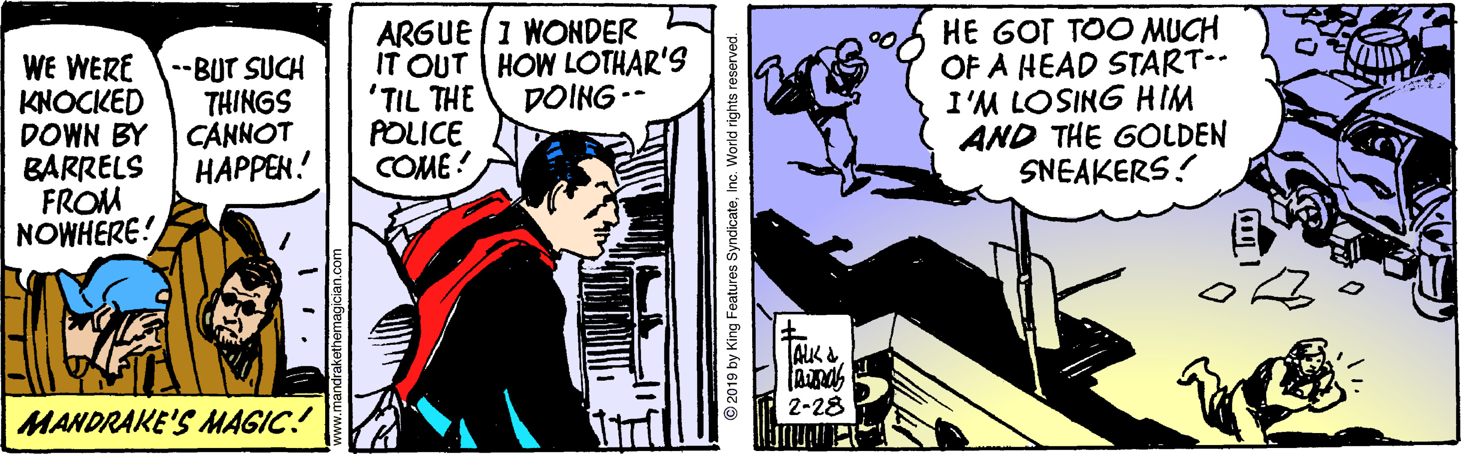 Mandrake The Magician Comic Strip 2019-02-28 | Comics Kingdom