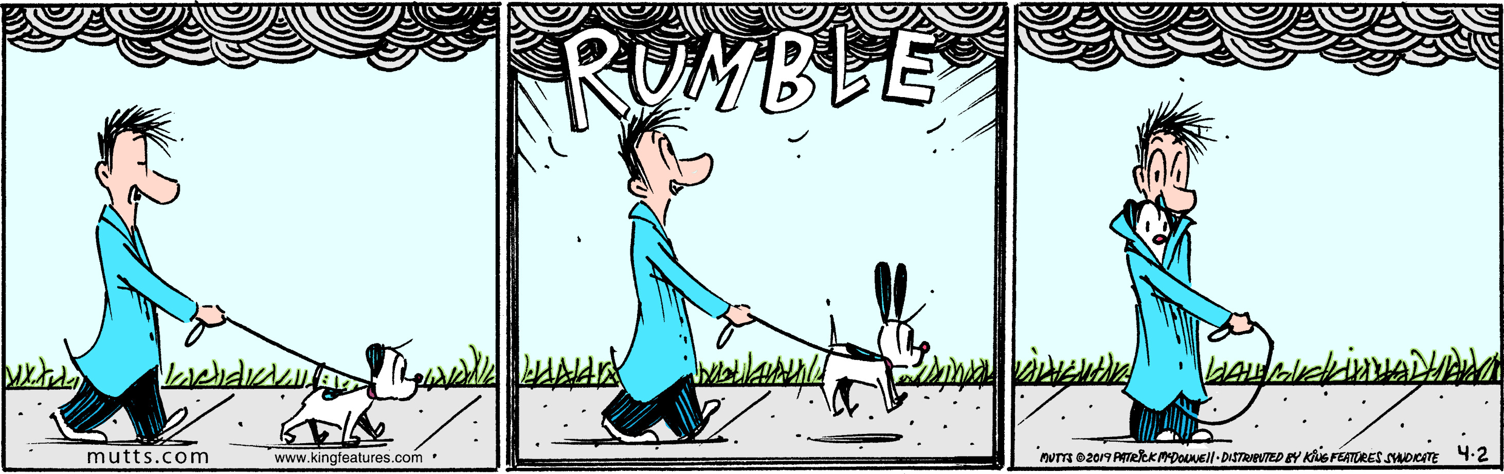 Mutts Comic Strip 2019-04-02 | Comics Kingdom