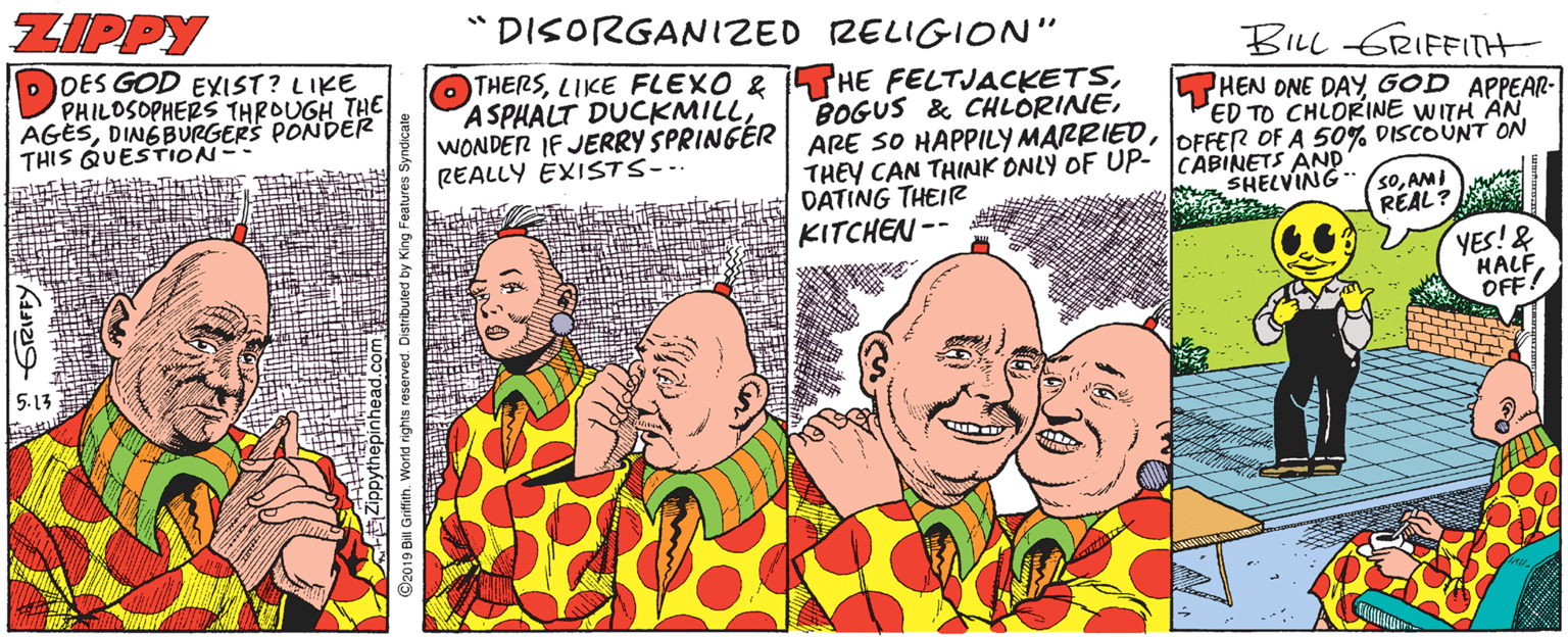 Zippy The Pinhead Comic Strip 2019-05-13 | Comics Kingdom