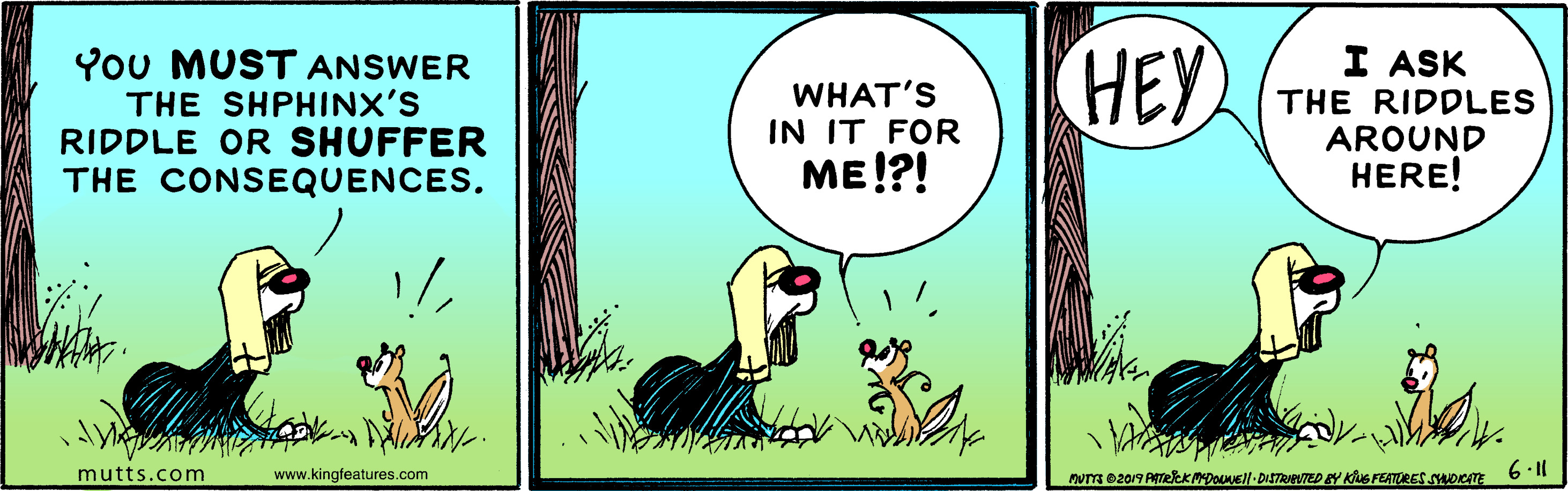 Mutts Comic Strip 2019-06-11 | Comics Kingdom