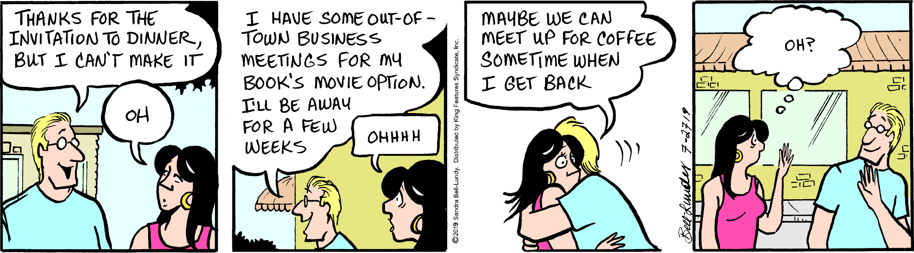 Between Friends Comic Strip 2019-07-27 | Comics Kingdom