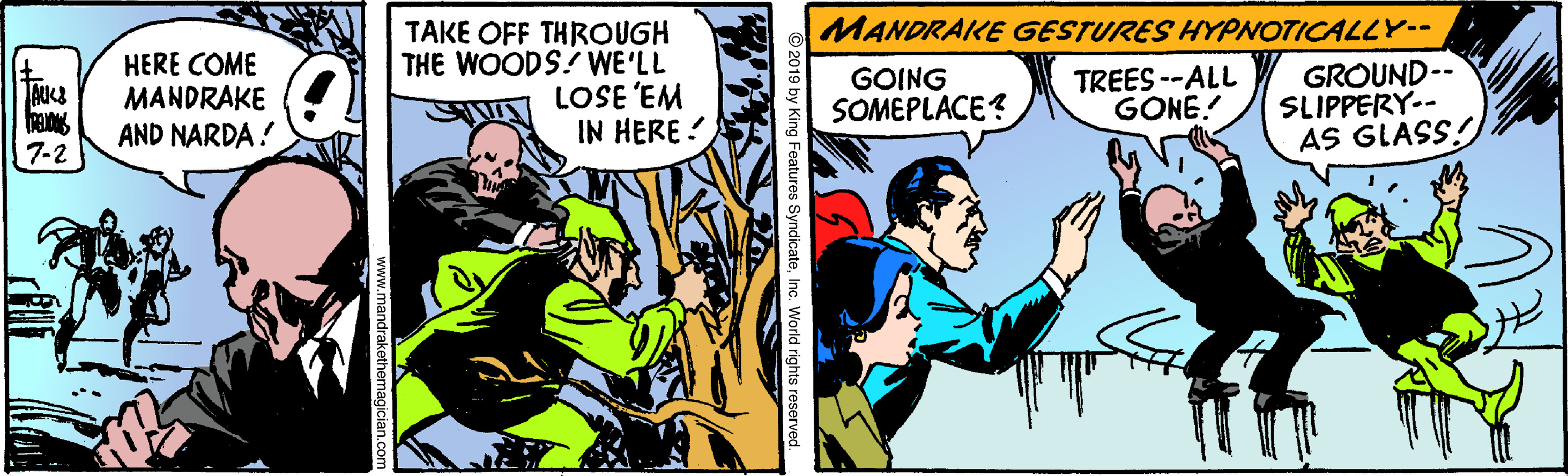 Mandrake The Magician Comic Strip 2019-07-02 | Comics Kingdom