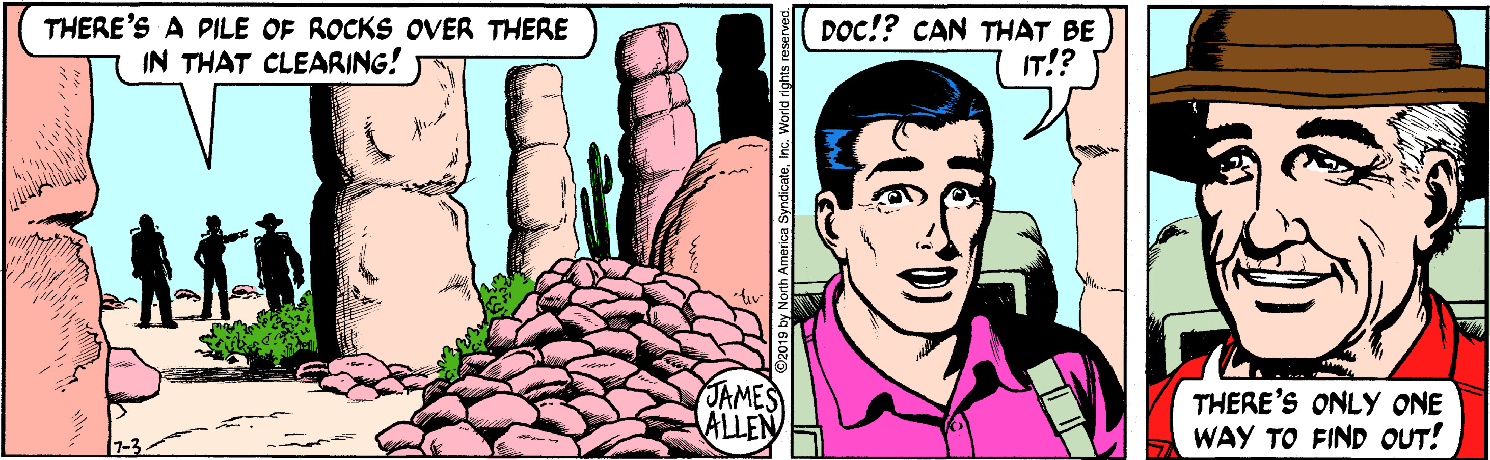 Mark Trail Comic Strip 2019-07-03 | Comics Kingdom