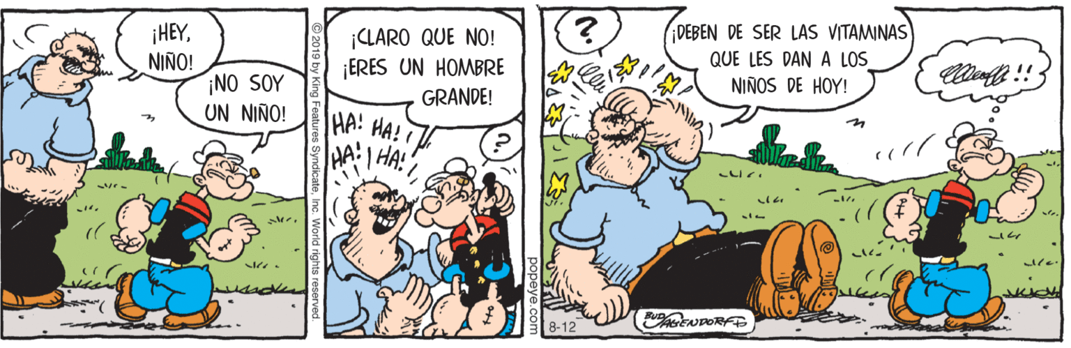 Popeye Comic Strip 2019-09-02 | Comics Kingdom