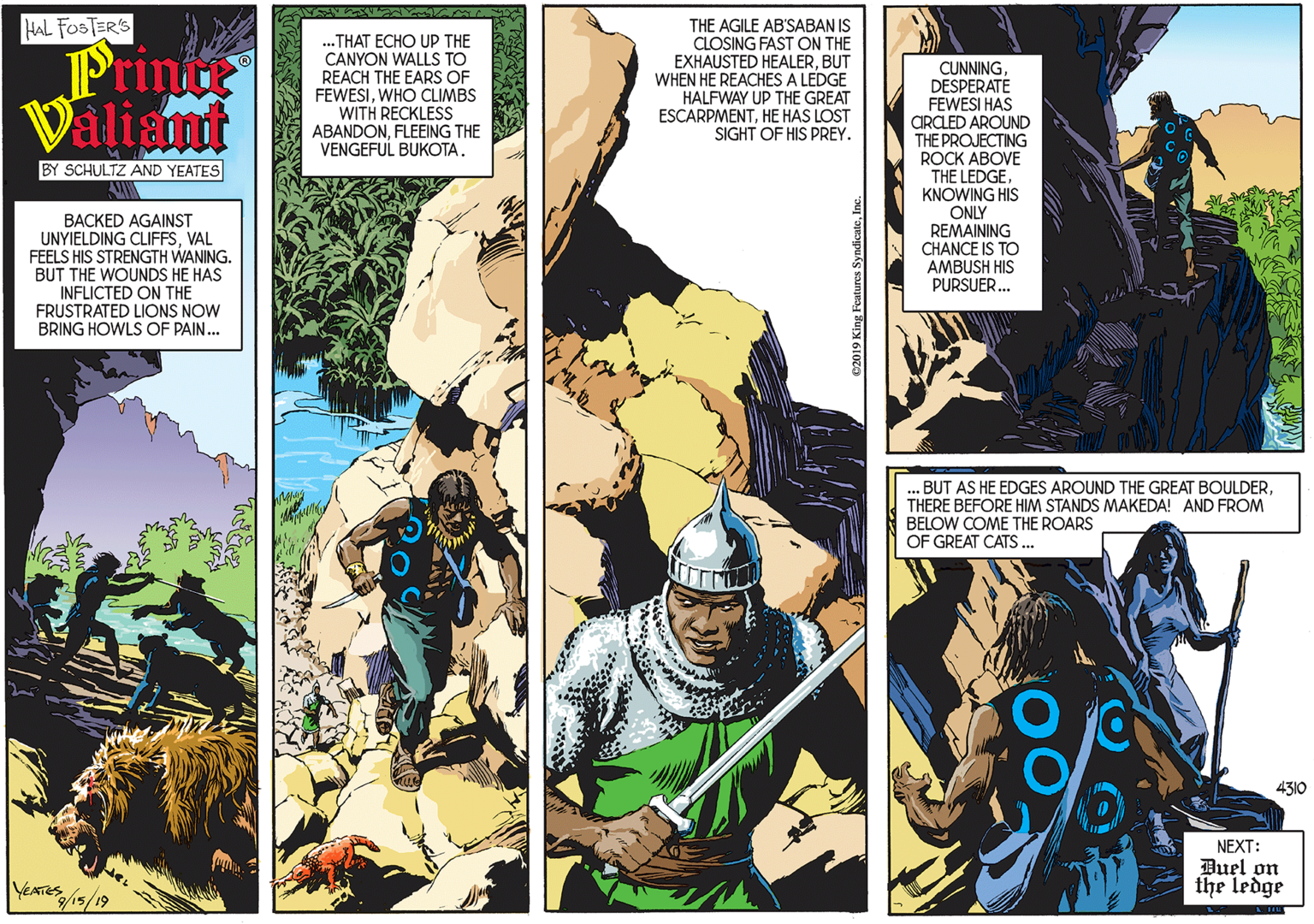 Prince Valiant Comic Strip 2019-09-15 | Comics Kingdom