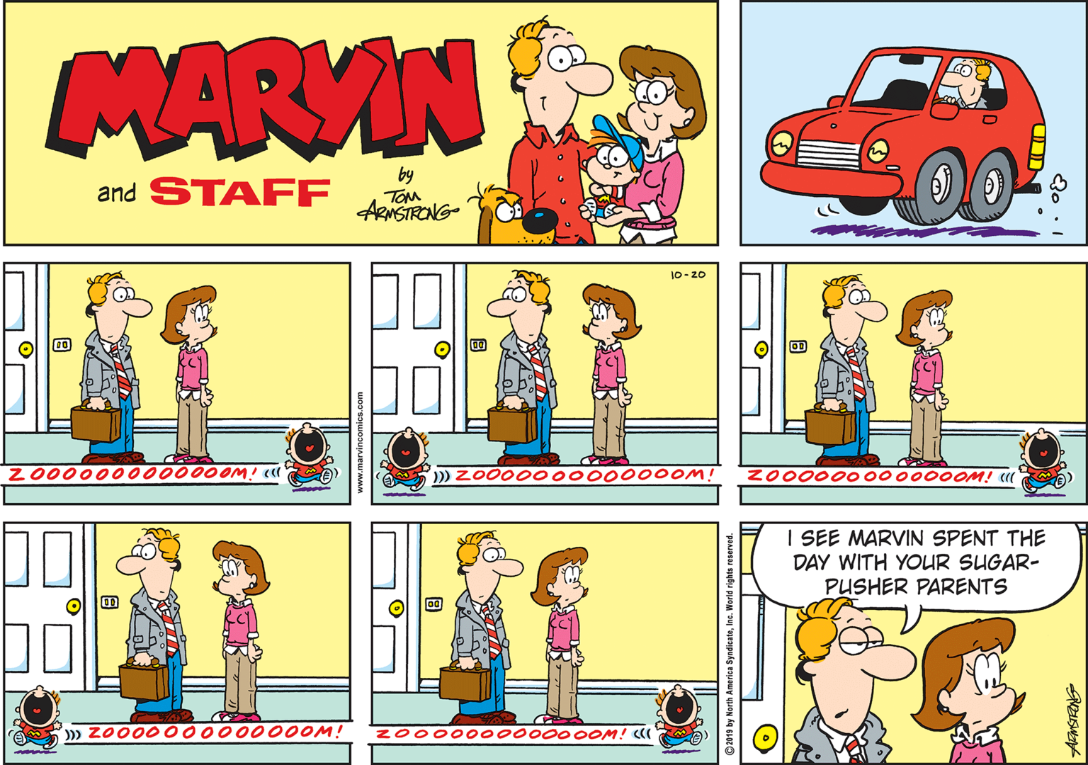 Marvin Comic Strip 2019-10-20 | Comics Kingdom