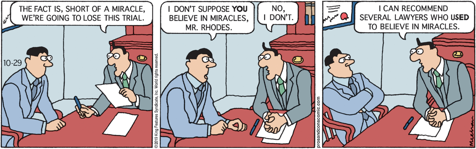 Pros & Cons Comic Strip 2019-10-29 | Comics Kingdom