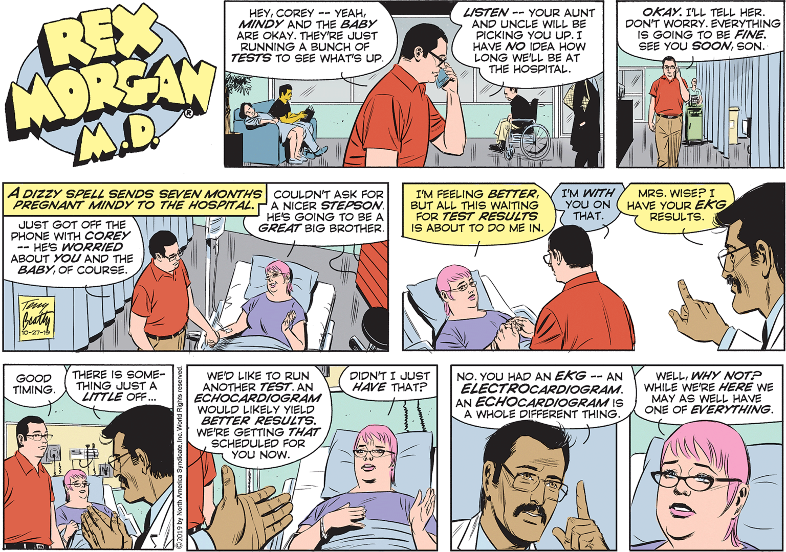 Rex Morgan M.D. Comic Strip 2019-10-27 | Comics Kingdom