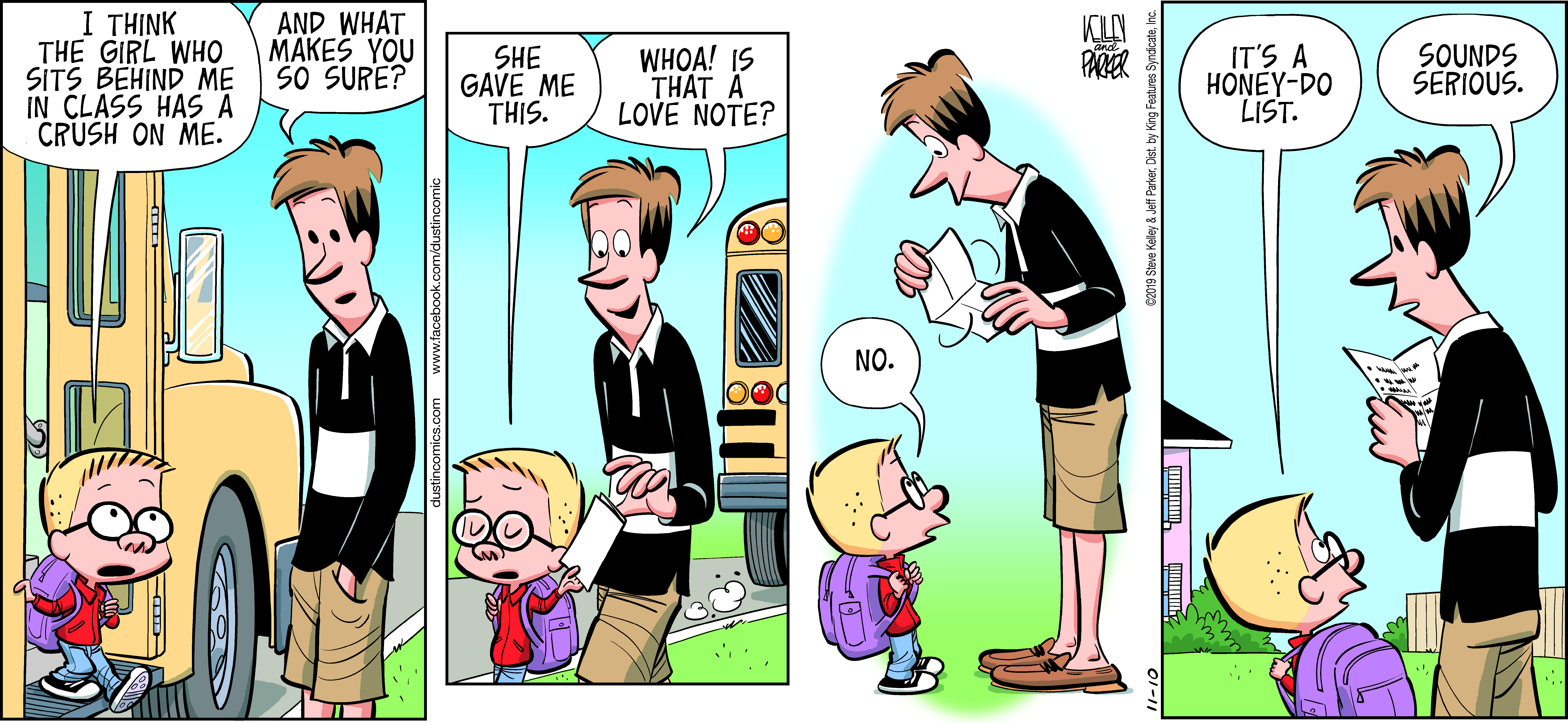 Dustin Comic Strip 2019-11-10 | Comics Kingdom