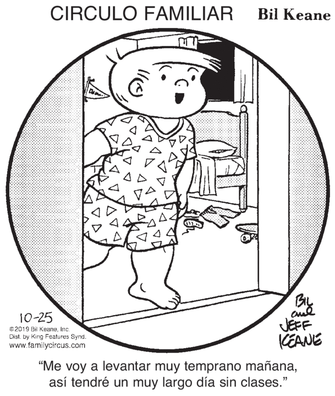 The Family Circus Comic Strip 2019-11-08 | Comics Kingdom