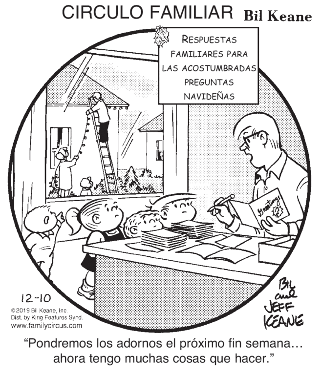 The Family Circus Comic Strip 2019-12-24 | Comics Kingdom