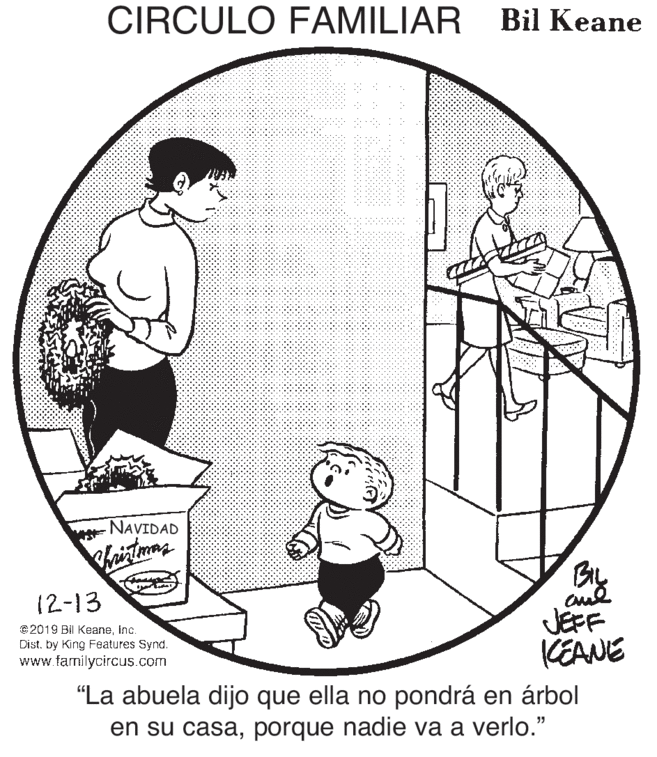 The Family Circus Comic Strip 2019-12-27 | Comics Kingdom