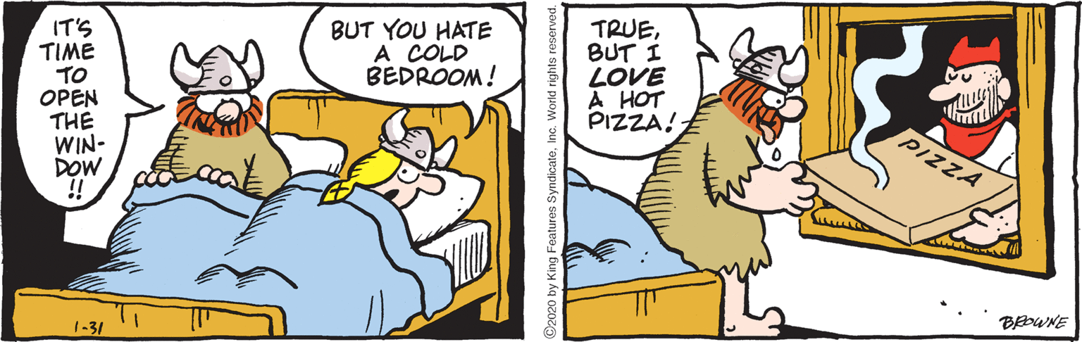 Hagar The Horrible Comic Strip 2020-01-31 | Comics Kingdom