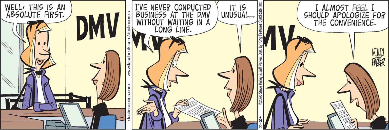 Dustin Comic Strip 2020-02-24 | Comics Kingdom