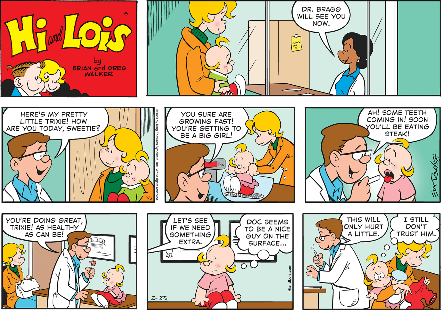 Hi and Lois Comic Strip 2020-02-23 | Comics Kingdom