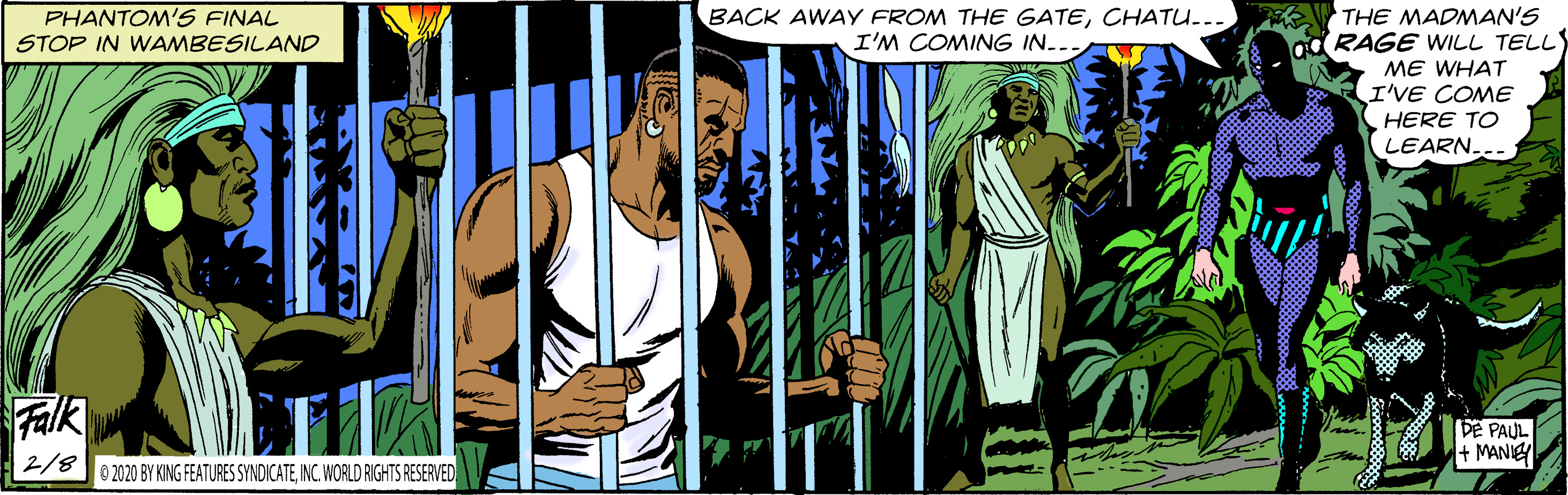 The Phantom Comic Strip 2020-02-08 | Comics Kingdom