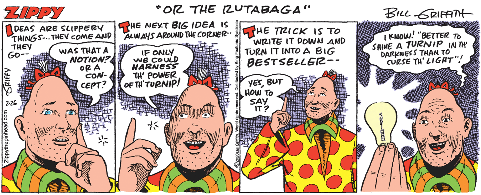 Zippy The Pinhead Comic Strip 2020-02-26 | Comics Kingdom