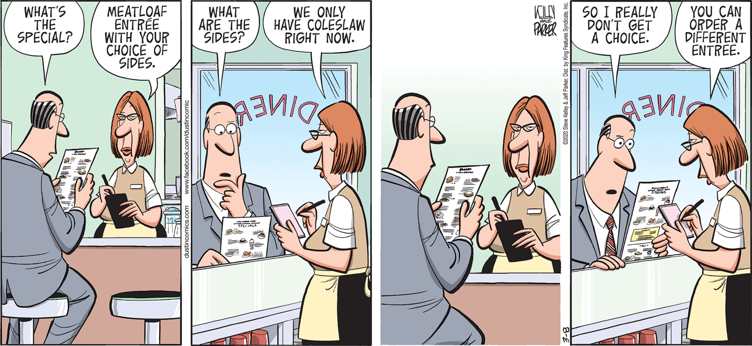 Dustin Comic Strip 2020-03-08 | Comics Kingdom