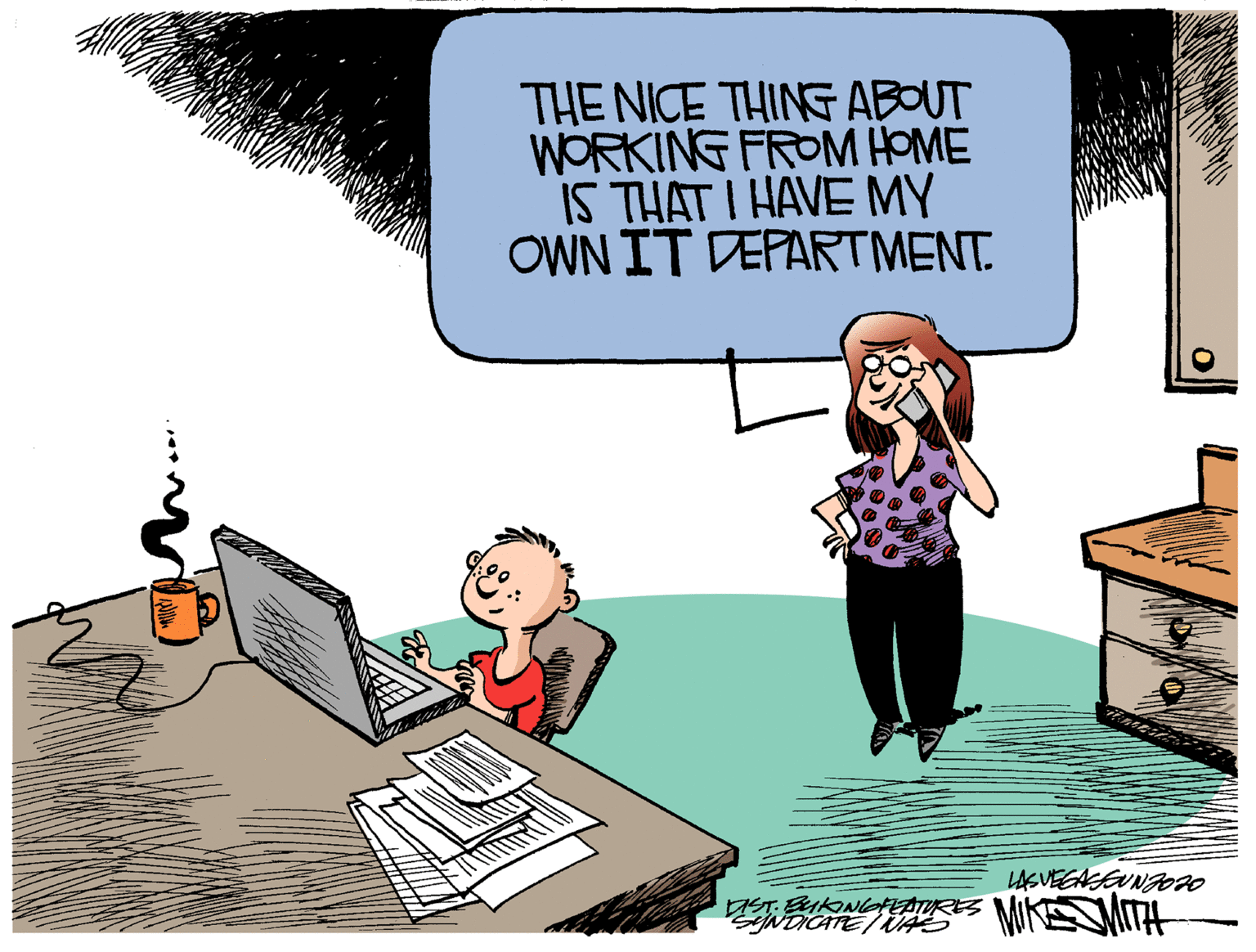 Mike Smith Comic Strip 2020-03-22 | Comics Kingdom
