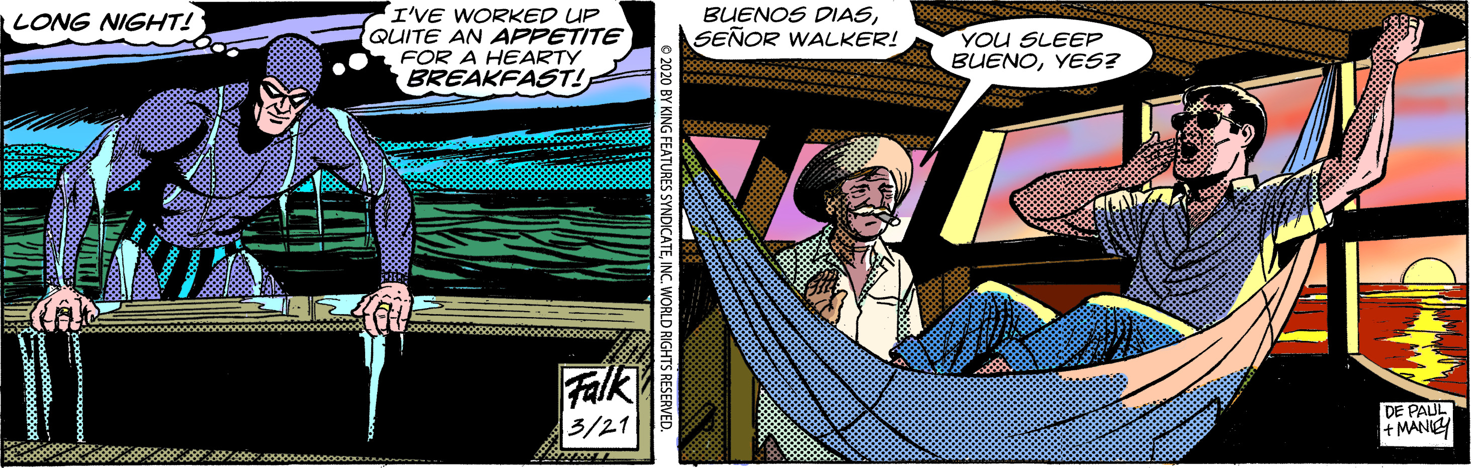 The Phantom Comic Strip 2020-03-21 | Comics Kingdom