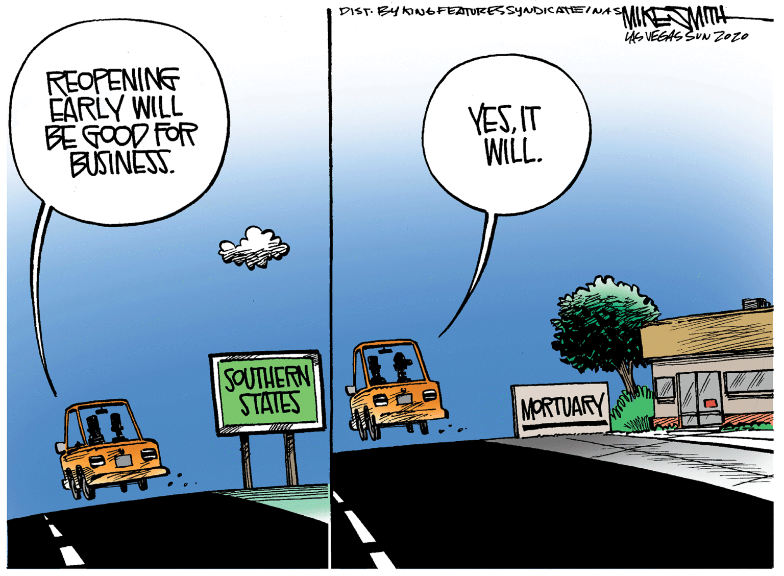Mike Smith Comic Strip 2020-04-24 | Comics Kingdom
