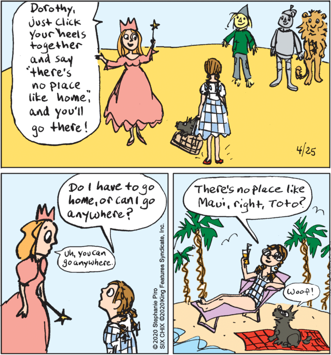 Six Chix Comic Strip 2020-04-25 | Comics Kingdom