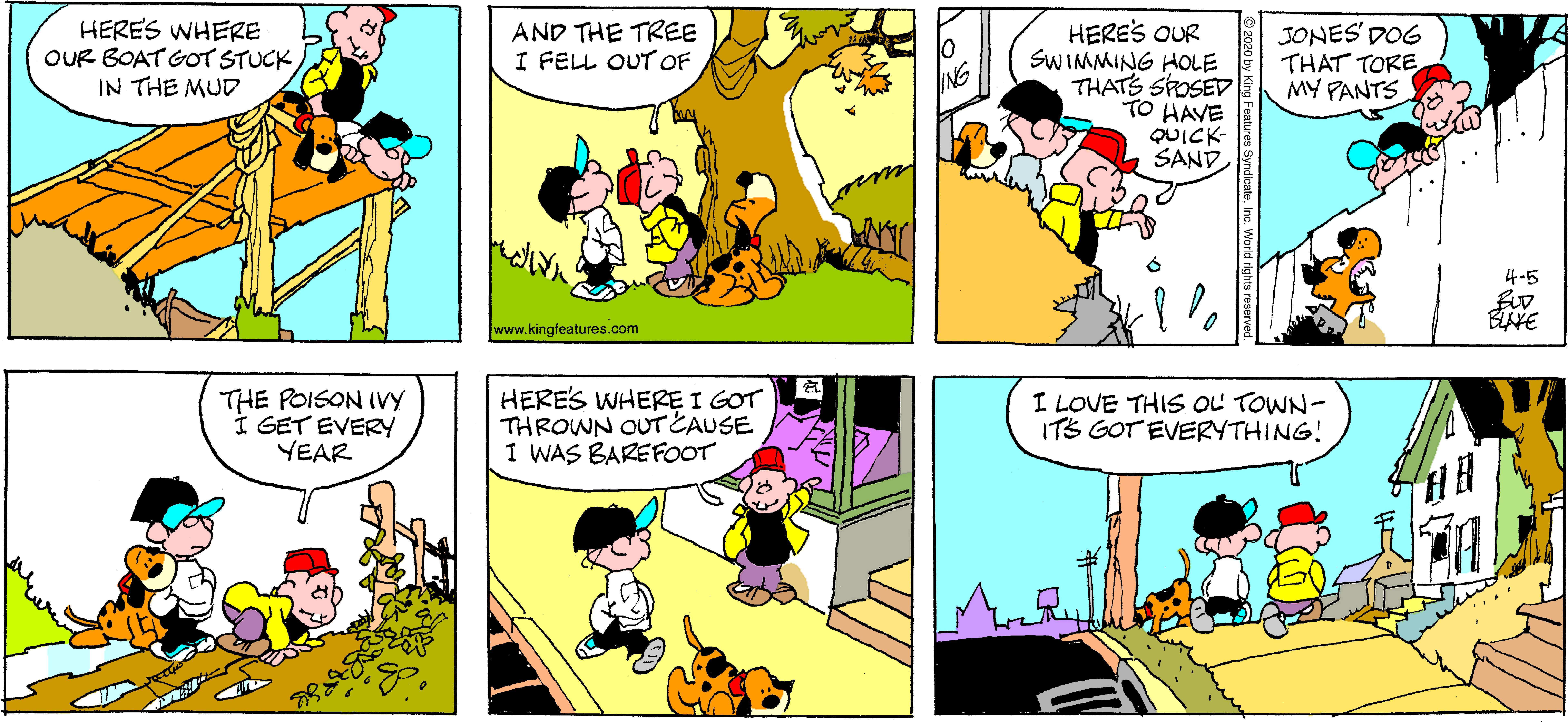 Tiger Comic Strip 2020-04-05 | Comics Kingdom